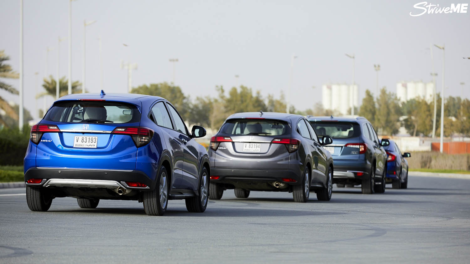 StriveME - تجربة احدث سيارات SUV من هوندا في فعالية باور أوف 3 في دبي